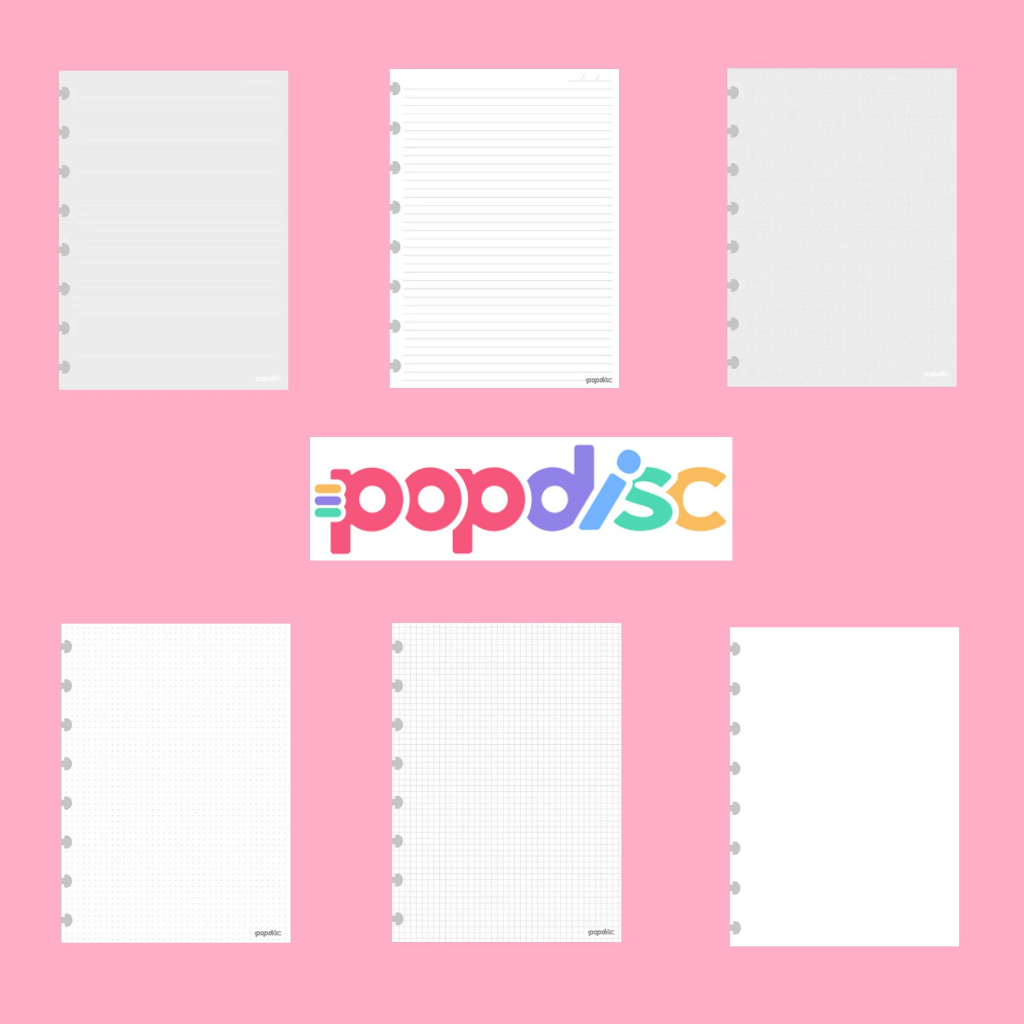 Refil A5 Com 50 Folhas Pop Disc | Shopee Brasil