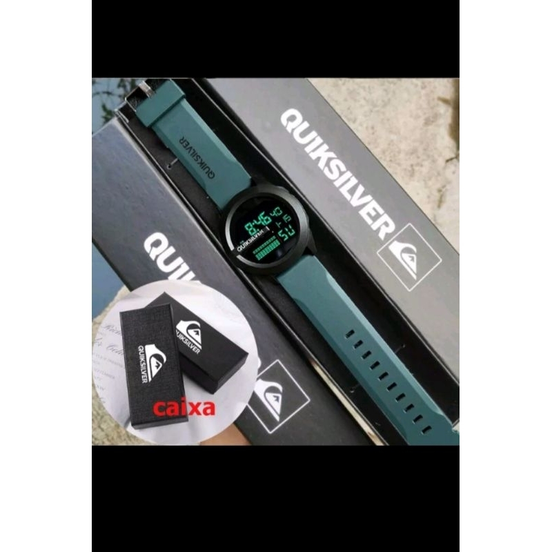 Relógios Masculino QuickSilver Digital A Prova D'água Led Watchess ...