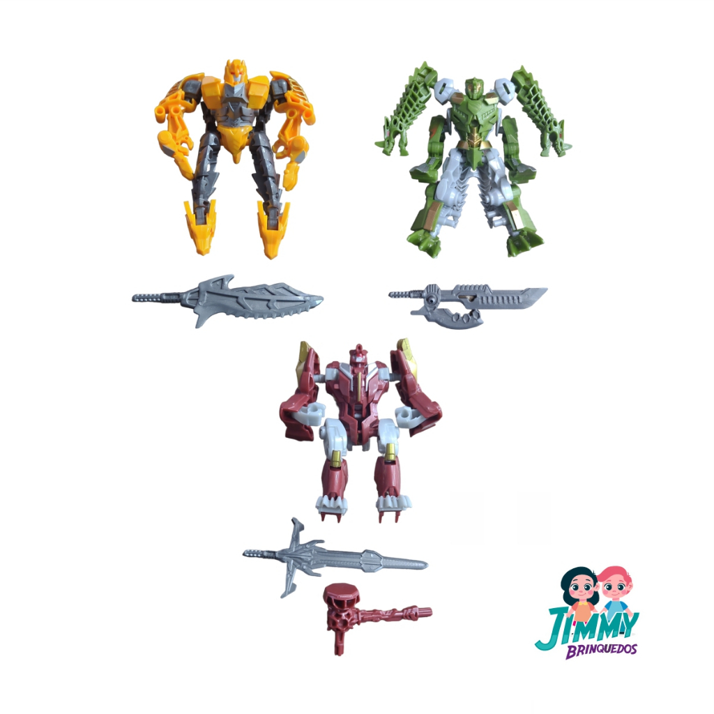 Robô Transformer Samurai The Ultimate Knight | Shopee Brasil