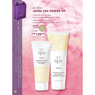 Kit Presente Jafra SPA Esfoliante e Hidratante | Shopee Brasil