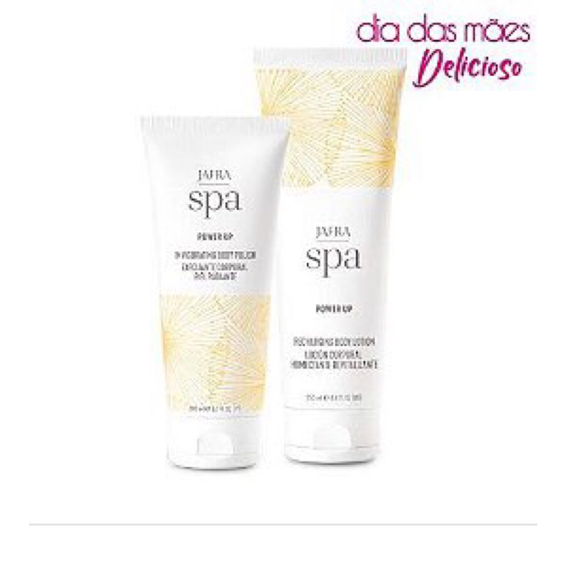 Kit Presente Jafra SPA Esfoliante e Hidratante | Shopee Brasil