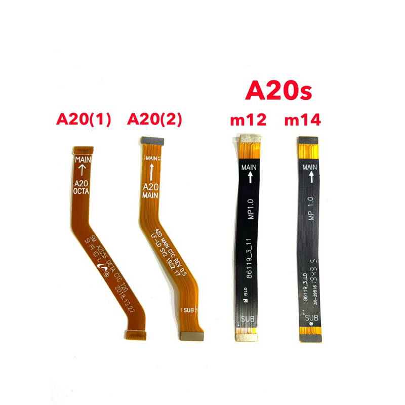 Cabo Flex LCD Galaxy A20 A20s m12 m14 | Shopee Brasil