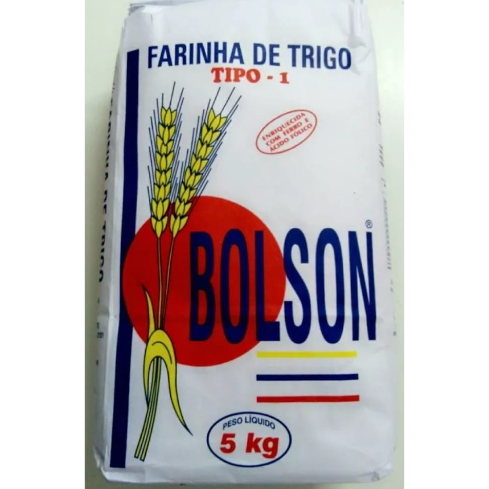 Farinha de Trigo Bolson 5kg | Shopee Brasil