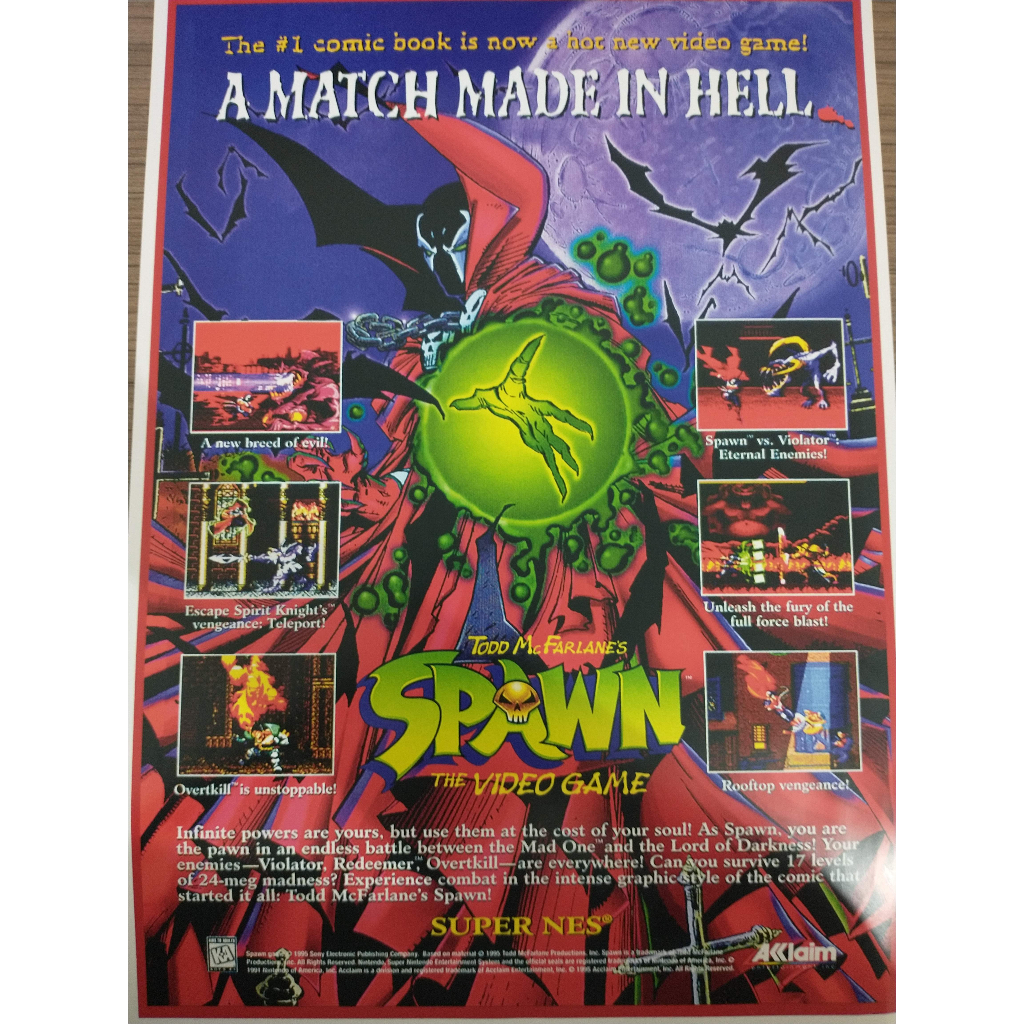 Super Nintendo Poster spawn | Shopee Brasil