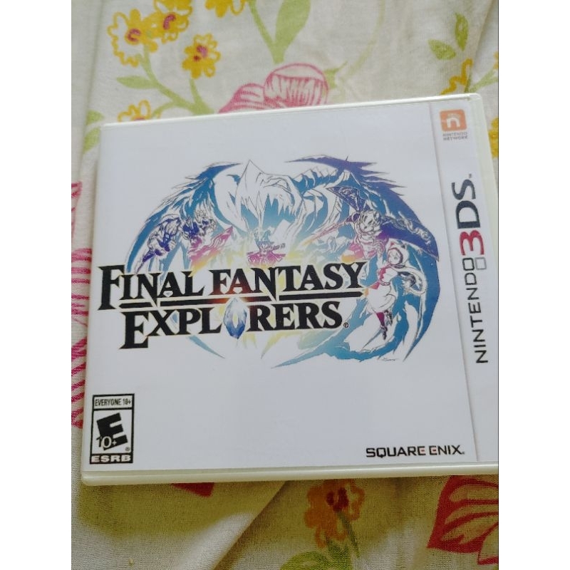 Final Fantasy Explorers encarte refeito - Nintendo 3DS | Shopee Brasil