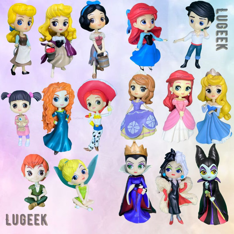 Q posket das princesas vilãs e malvadas da Disney Merida - Boo -Jessie ...