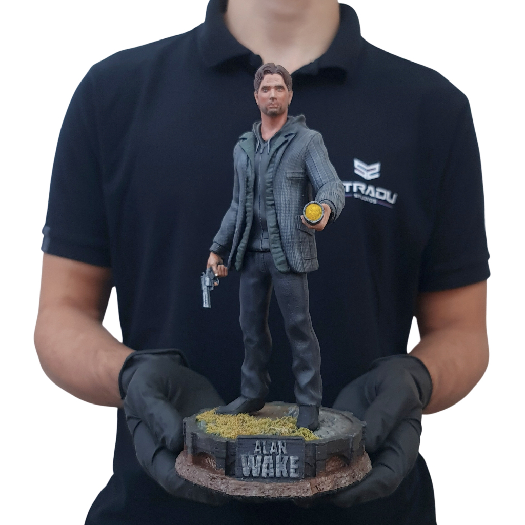 Alan Wake - Action Figure Fan Art | Shopee Brasil