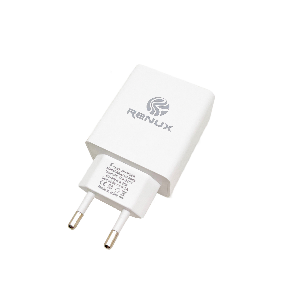 Carregador Rápido 5.1A 3USB c/Cabo Tipo C - Renux | Shopee Brasil