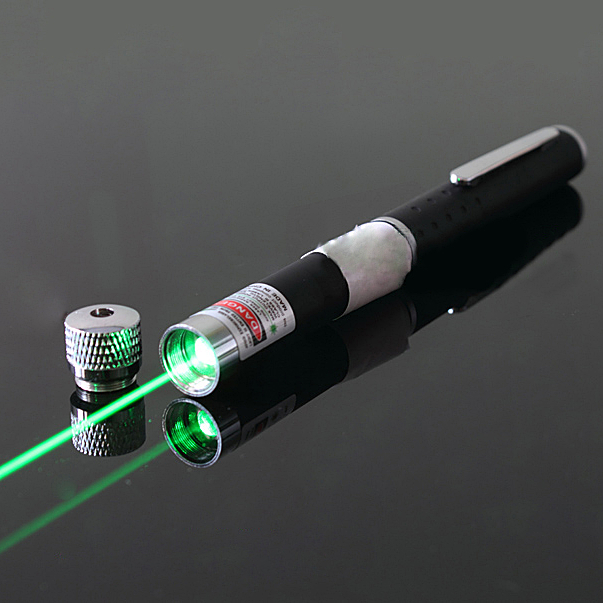 Caneta Laser Pointer Verde Led Lanterna 5000wm 5 Pontas | Shopee Brasil