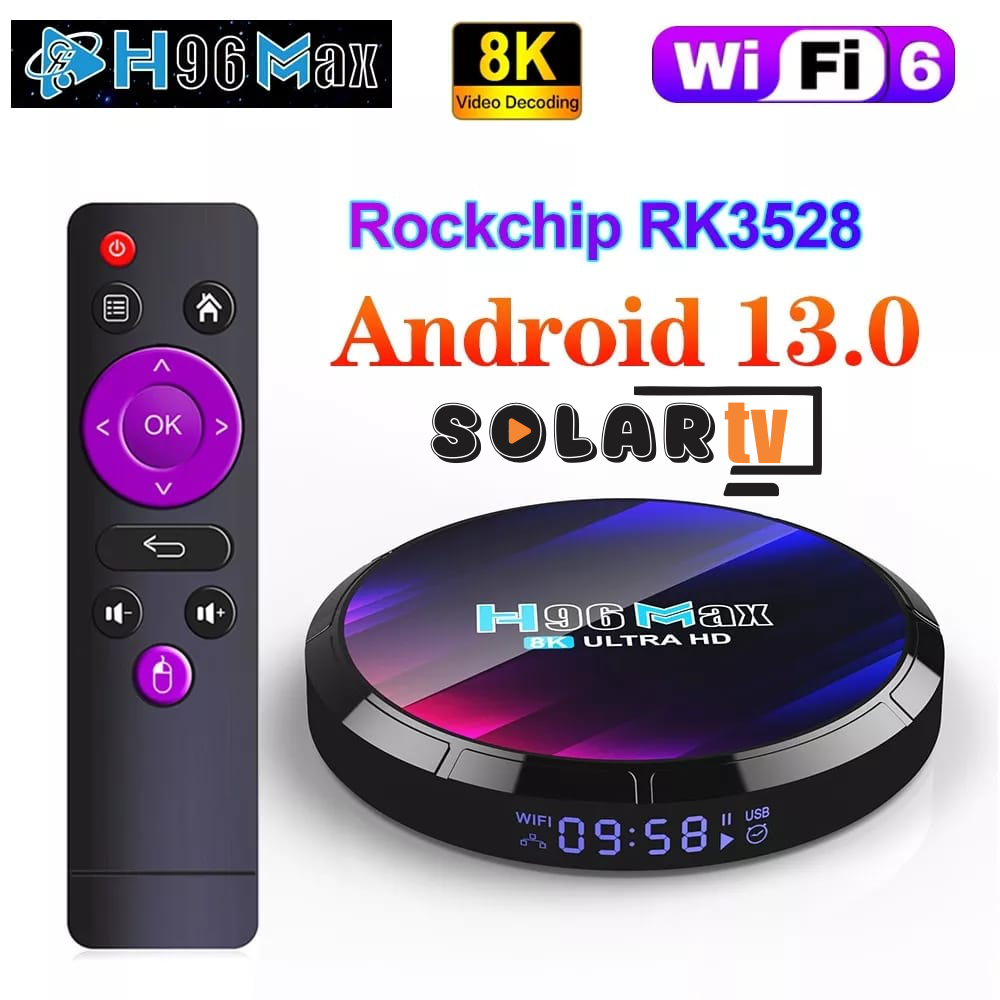 H96 MAX ANDROID 13 RK3528 WIFI2.4/5/6G - Escorrega o Preço