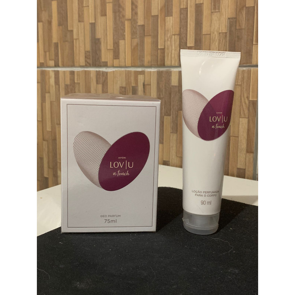 Kit Avon(2 Itens) Kit Avon de perfumes Lov U Touch Perfume 75ml com ...