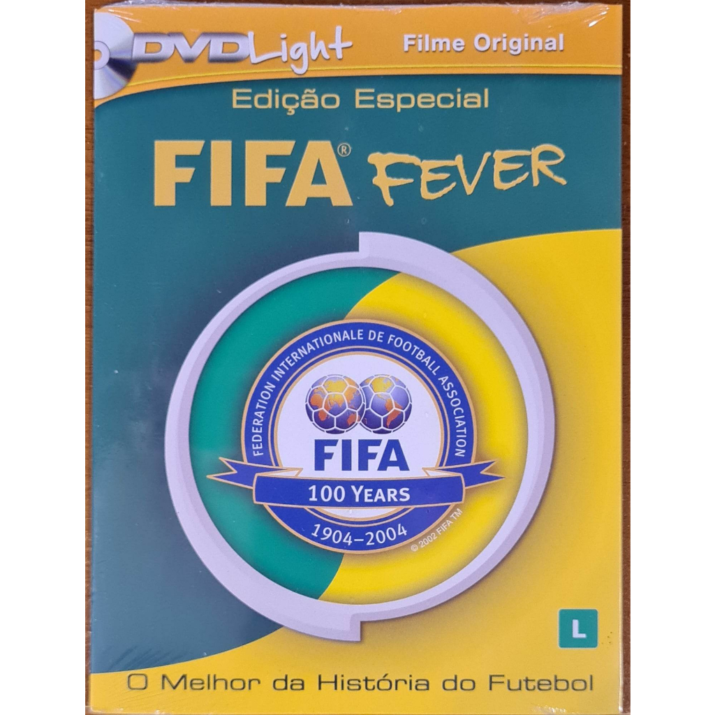 Dvd original Fifa Fever 100 Years (Lacrado) | Shopee Brasil
