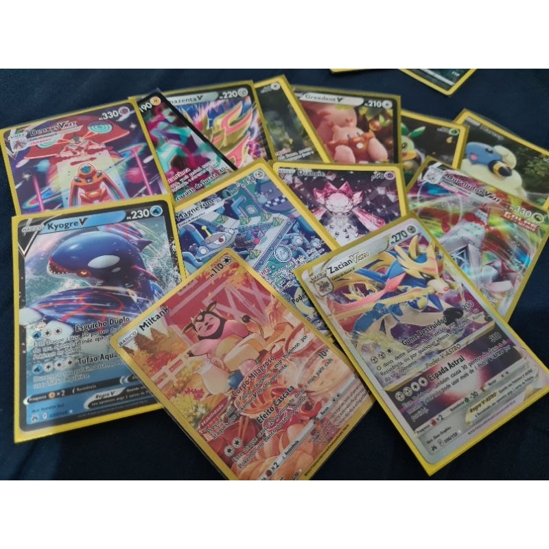 10 cards pokémon ultra raros sortidos | Shopee Brasil