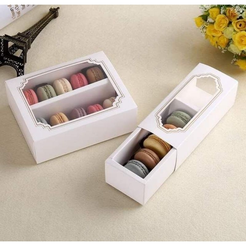 Caixa para Macarons (kit 10 unidades) | Shopee Brasil