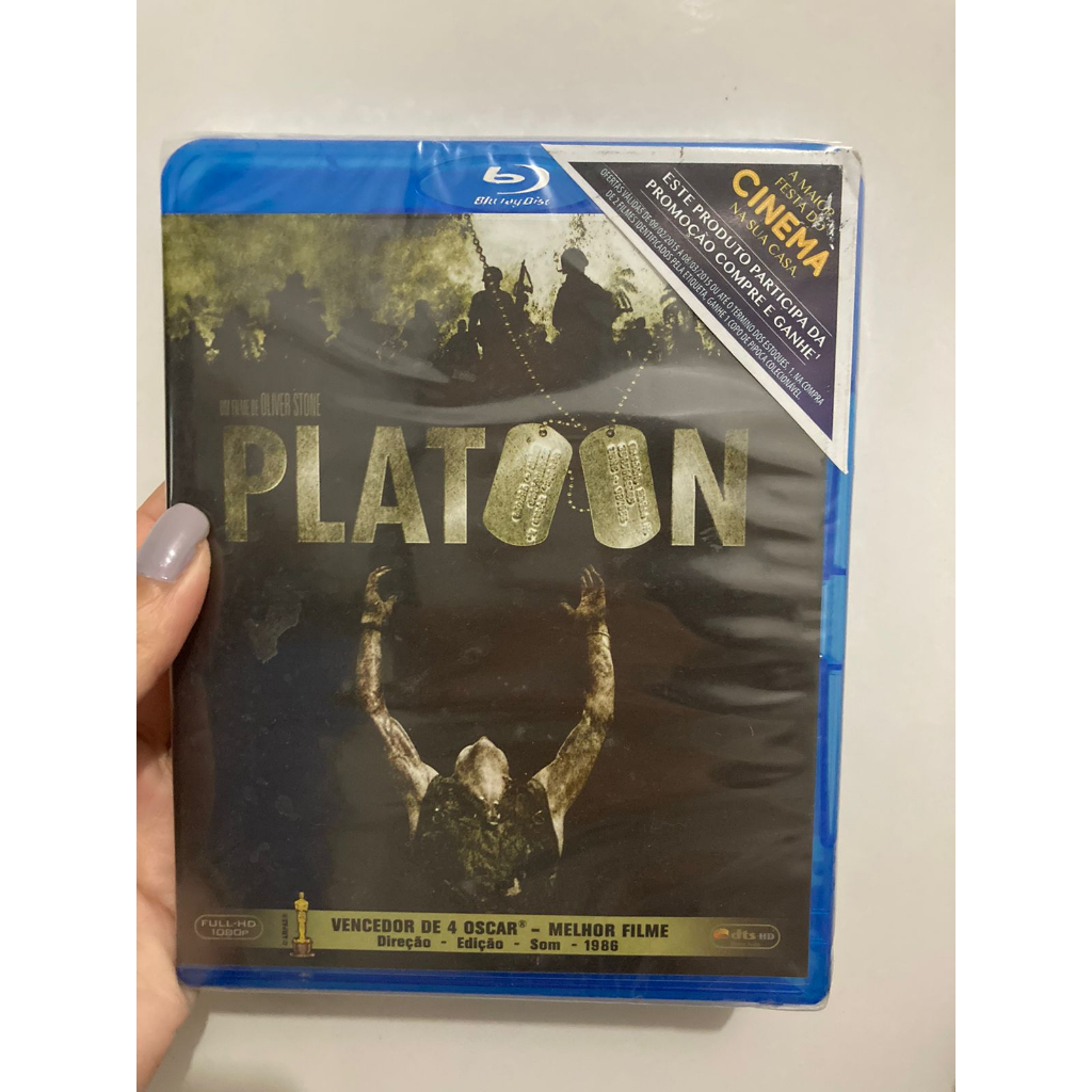 Blu-ray Platoon - Lacrado | Shopee Brasil