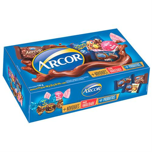 Caixa De Bombons e Chocolates Mix Arcor 146g | Shopee Brasil