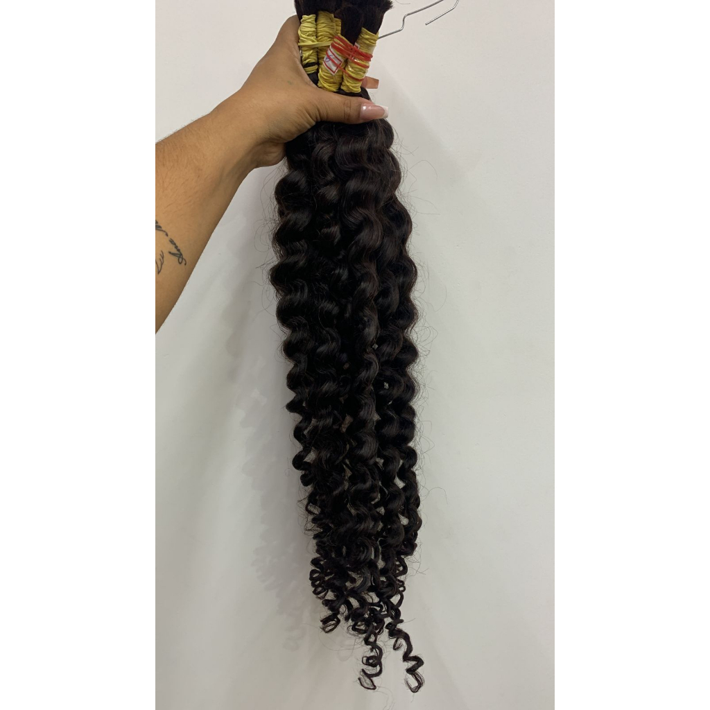 Cacho 3 Indiano Semi Limpo 50 Gramas Cabelo 100% Humano | Shopee Brasil