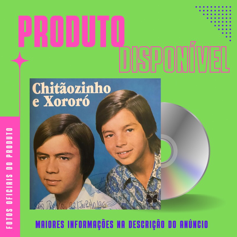 CD RARO CHITÃOZINHO E XORORÓ - GALOPEIRA GALOPERA | Shopee Brasil