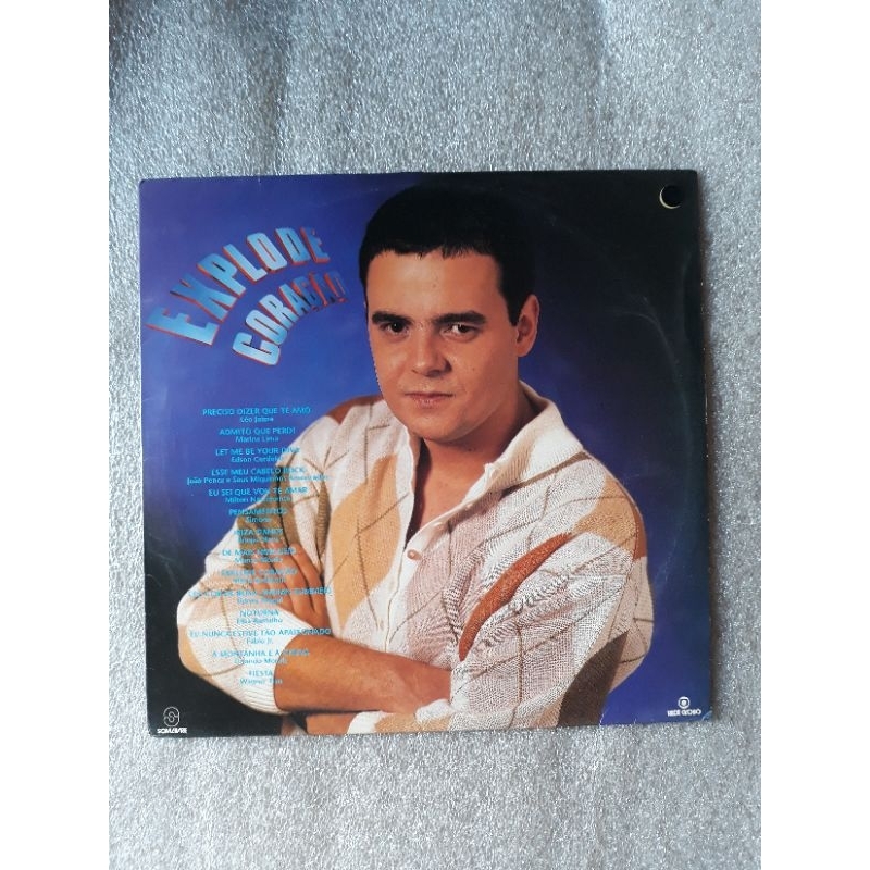 LP Trilha Sonora Novela Explode Coração 1995 NACIONAL | Shopee Brasil