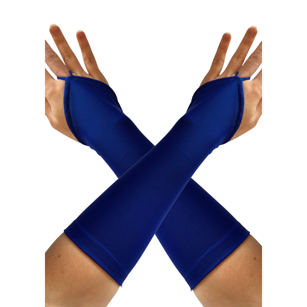 Luva Mitene Lycra Festa Fantasia Princesa Cosplay Diversas Cores ...