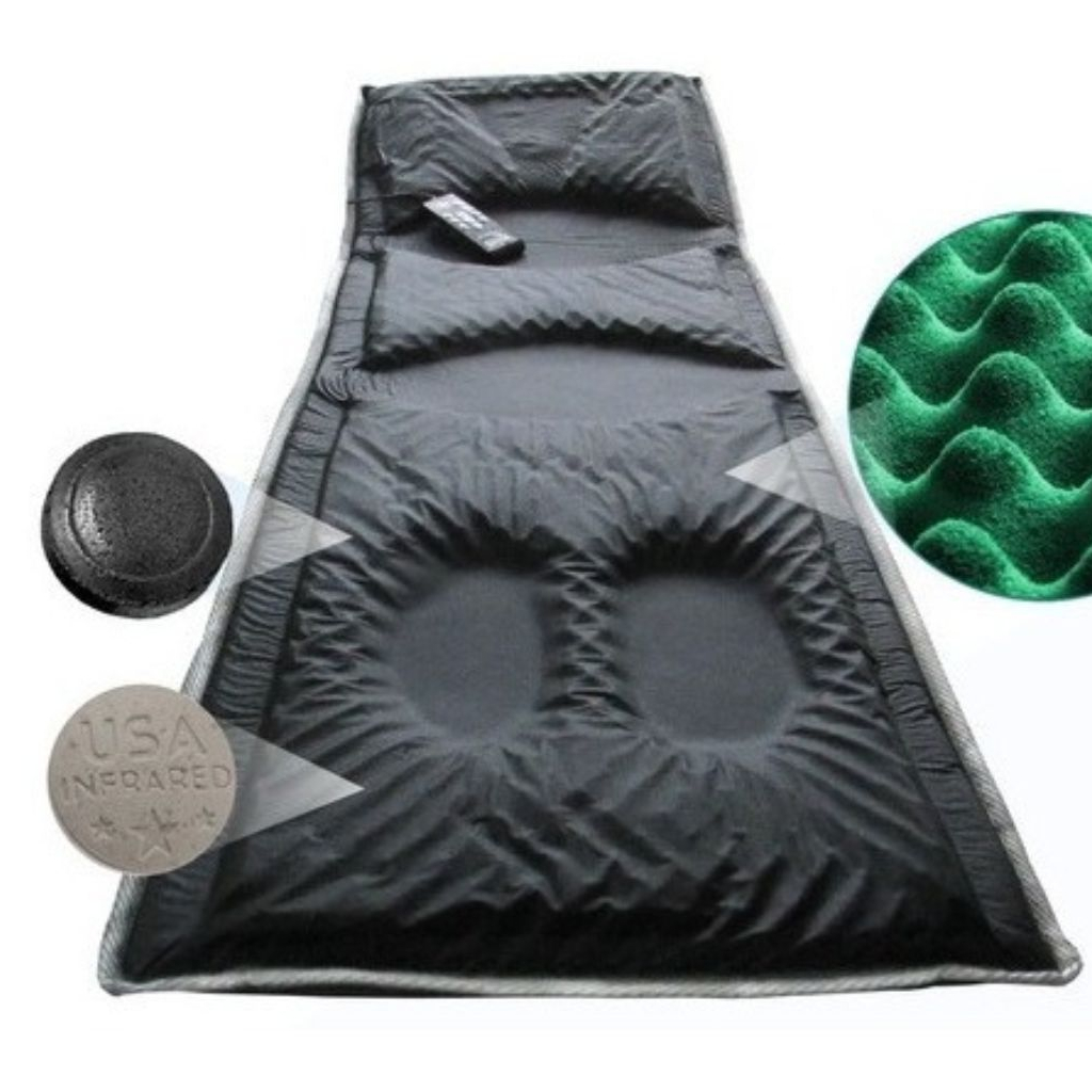 MASSAGEADOR TERAPEUTICO/COLCHONETE COM VIBROMASSAGEM MAGNETICO E ...