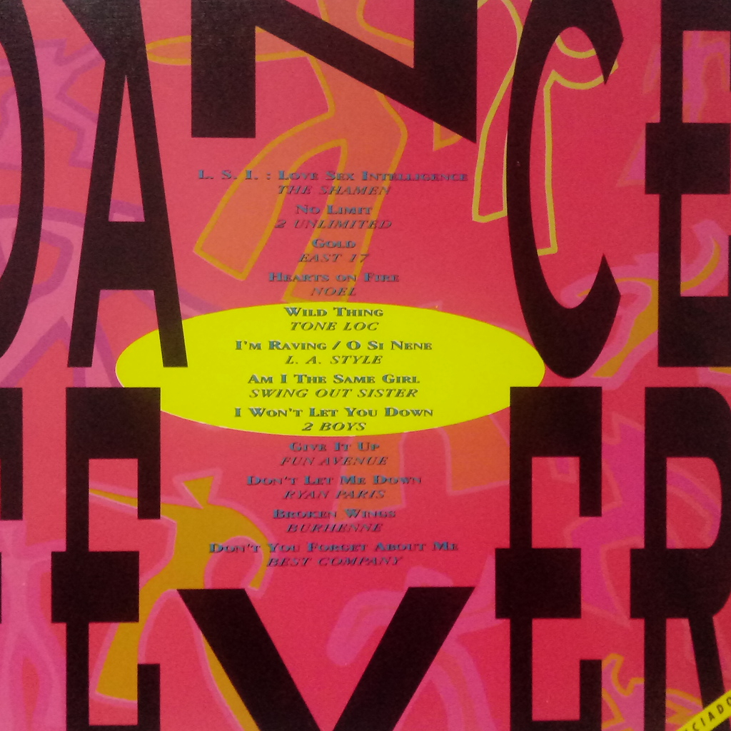Lp Coletânea Dance Fever 1993 (a392) Vinil | Shopee Brasil