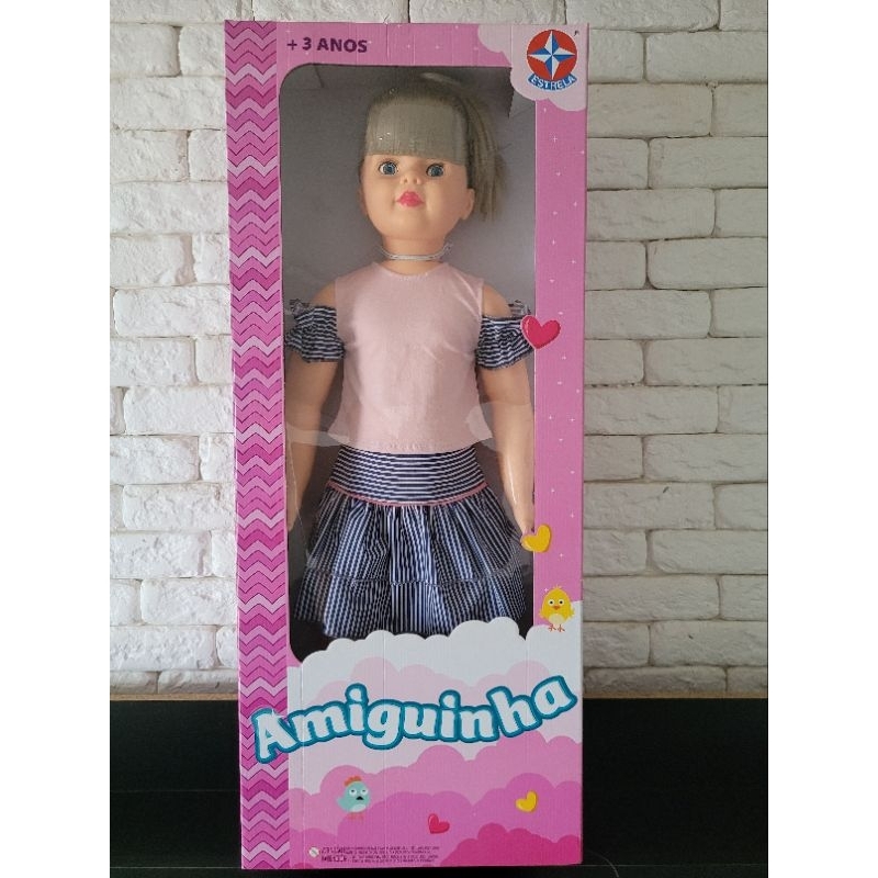 Boneca Amiguinha Estrela original 80 cm | Shopee Brasil