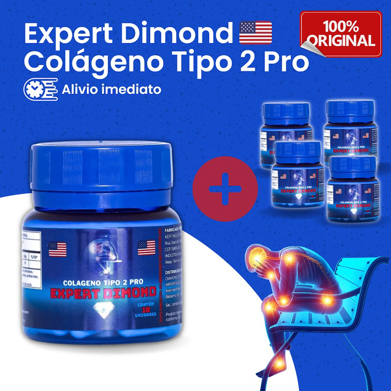 Colágeno Tipo 2 Pro - Original ( 5 potes ) | Shopee Brasil