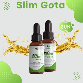 2 Slim Gotas original Suplemento Natural | Shopee Brasil