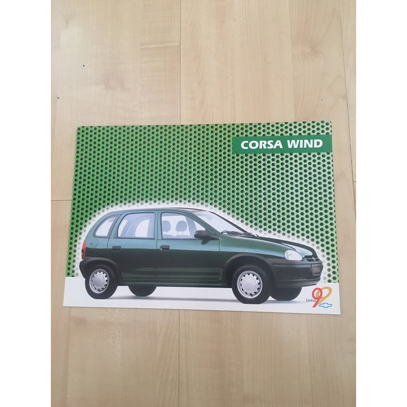 Catálogo / Folder Corsa Wind 4 portas ( impecável ) | Shopee Brasil