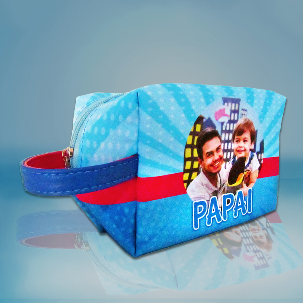 Necessaire Box Papai Sublimada Personalizada com Foto | Shopee Brasil