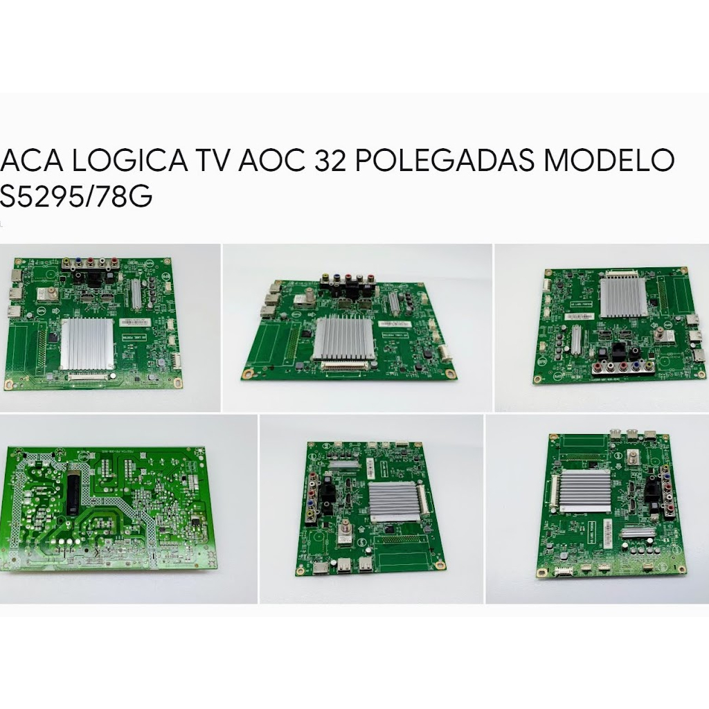 Placa Logica Tv Aoc 32 Polegadas Modelo 32 S5295/78 G | Shopee Brasil