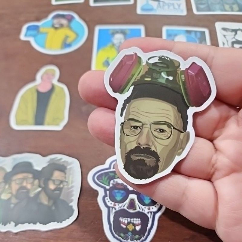Adesivos Plastificados do Seriado Breaking Bad para Notebook 50un ...
