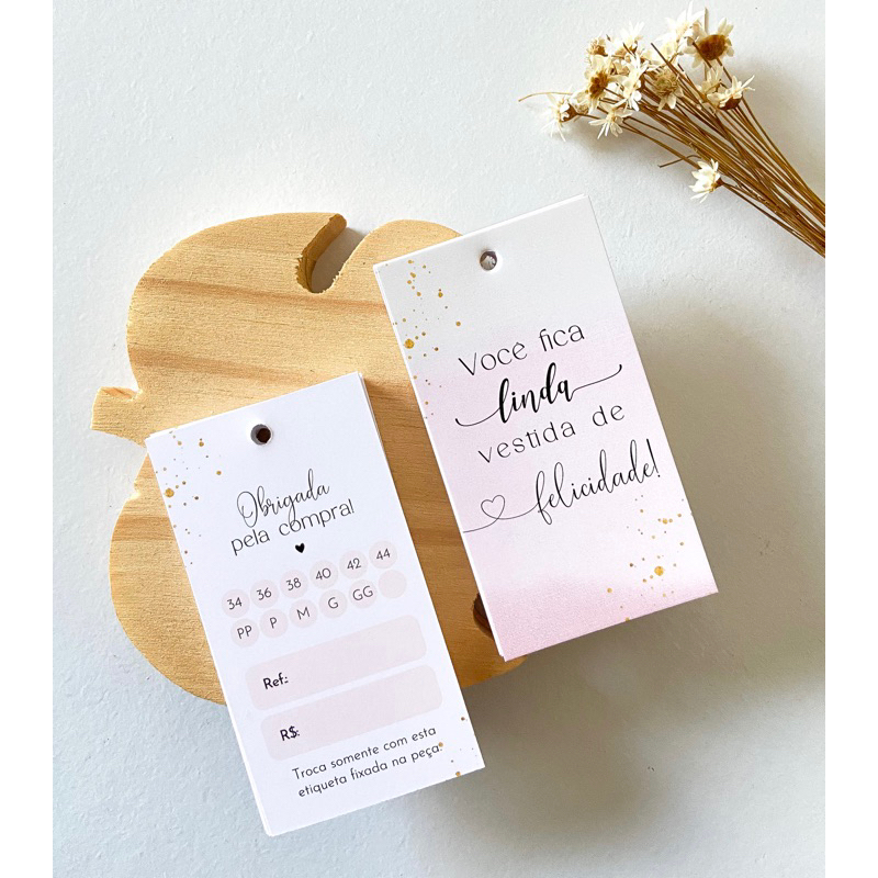 50 Tag Etiquetas para Roupa/Moda Feminina, Biquinis (PRONTA ENTREGA ...
