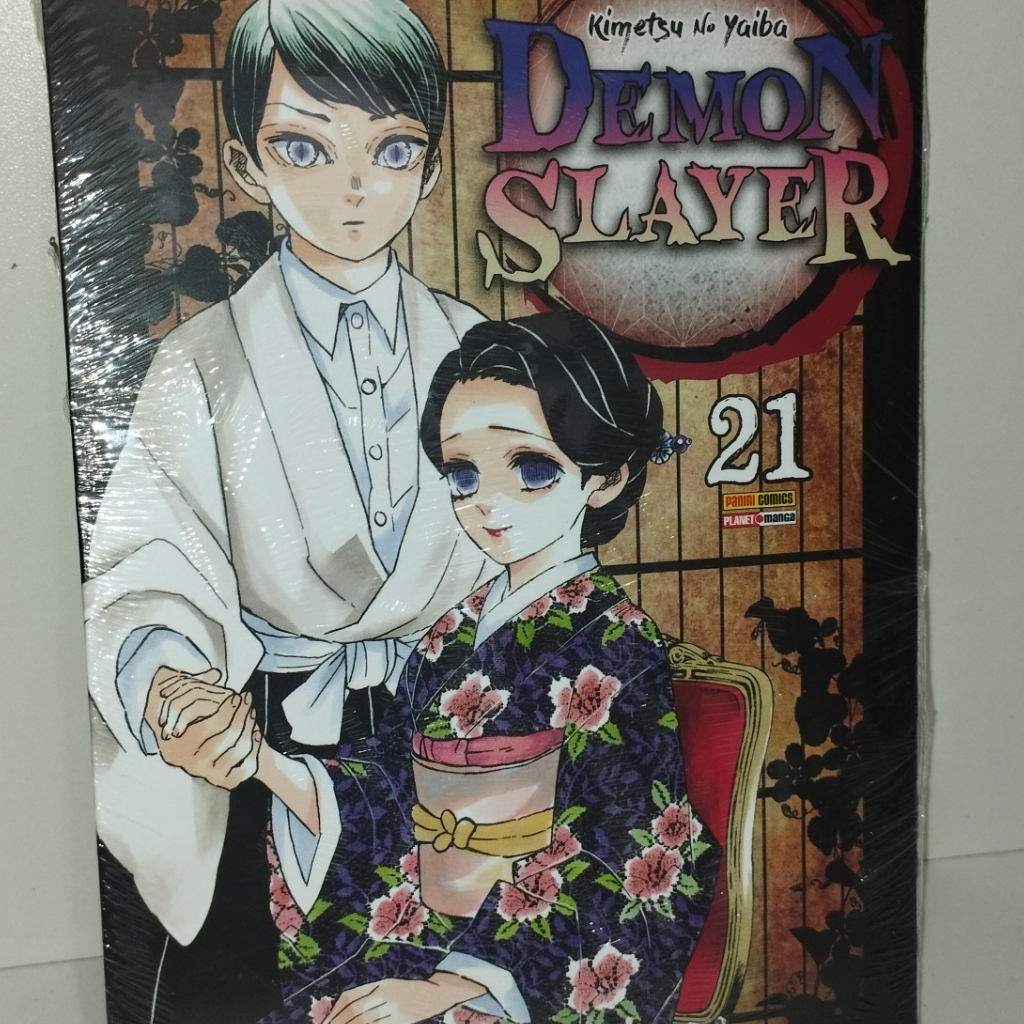 Livro Demon Slayer - Kimetsu No Yaiba Vol. 21 | Shopee Brasil