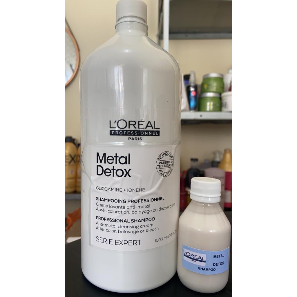 Shampoo Metal Detox Loreal - Embalagem60g 100g | Shopee Brasil