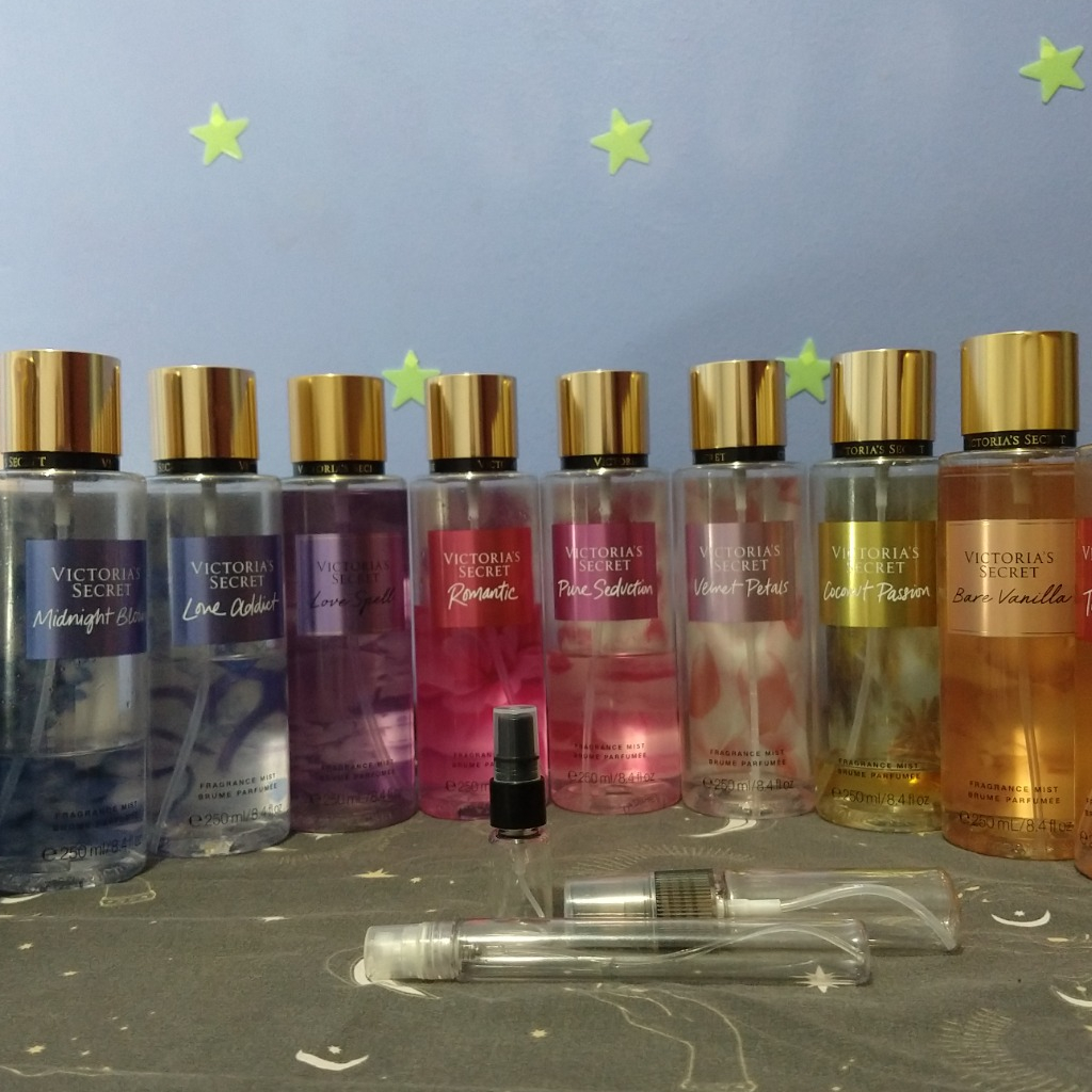 Body splash frasco 15ml ou 5ml victorias secret escolha o seu | Shopee ...