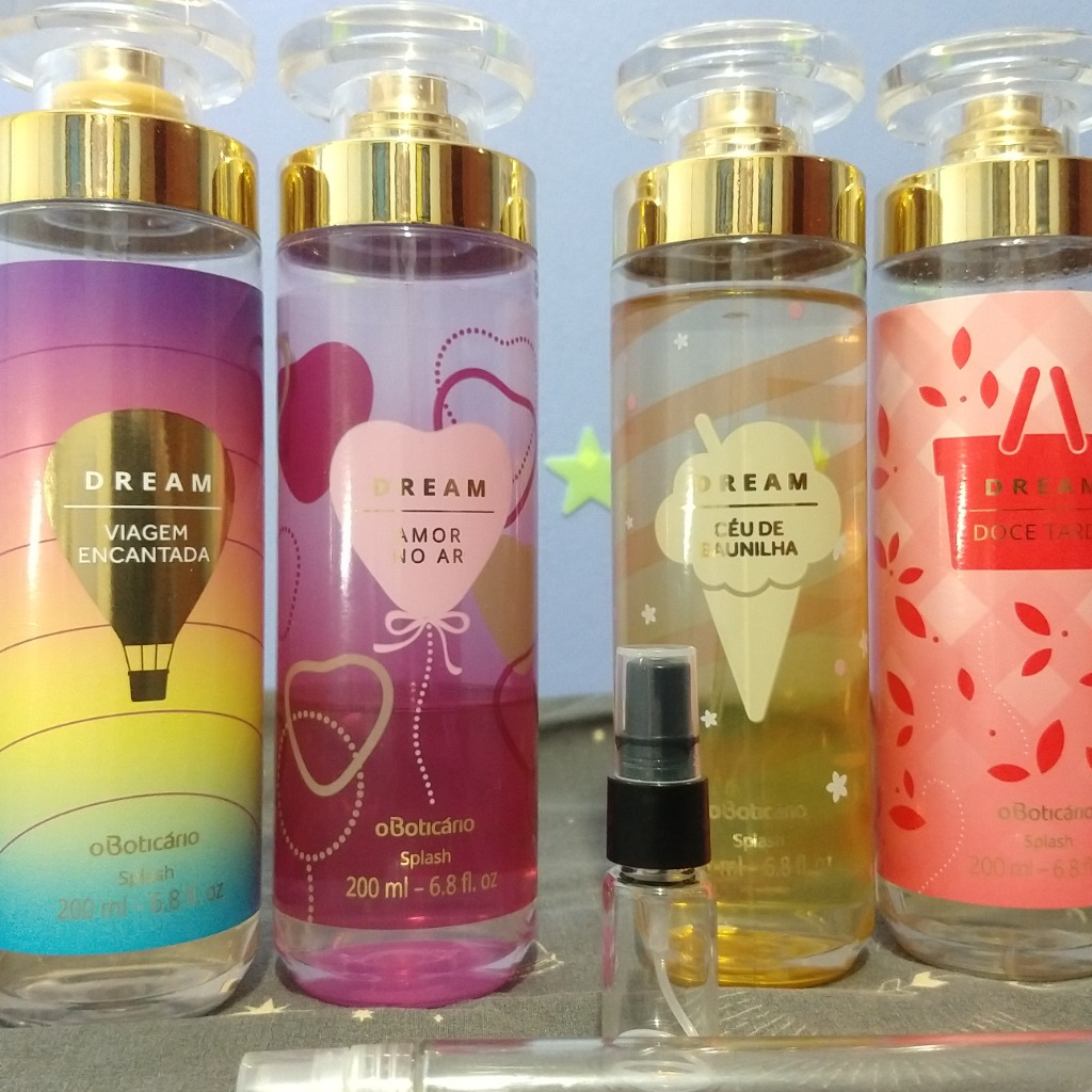 Body splash Dream 15ml, 5ml ou 2,5ml | Shopee Brasil