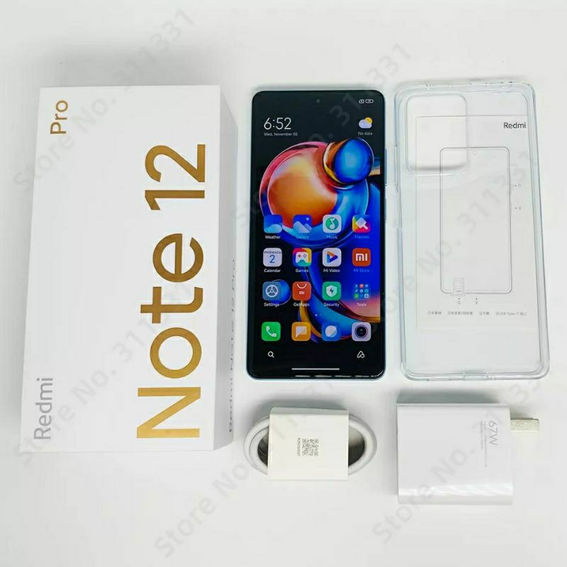 Xiaomi Redmi Note 12 PRO 256GB + 8 GB Ram 4G (azul ou Branco) | Shopee ...