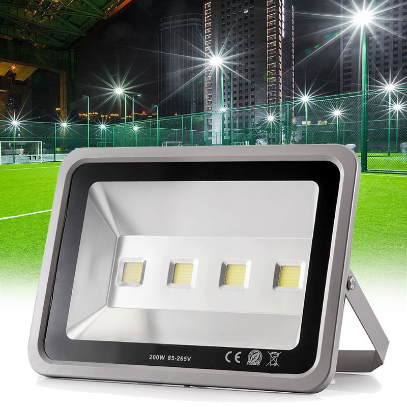 Refletor de LED 200w Holofote a prova d''água Bivolt 110v 220v | Shopee Brasil