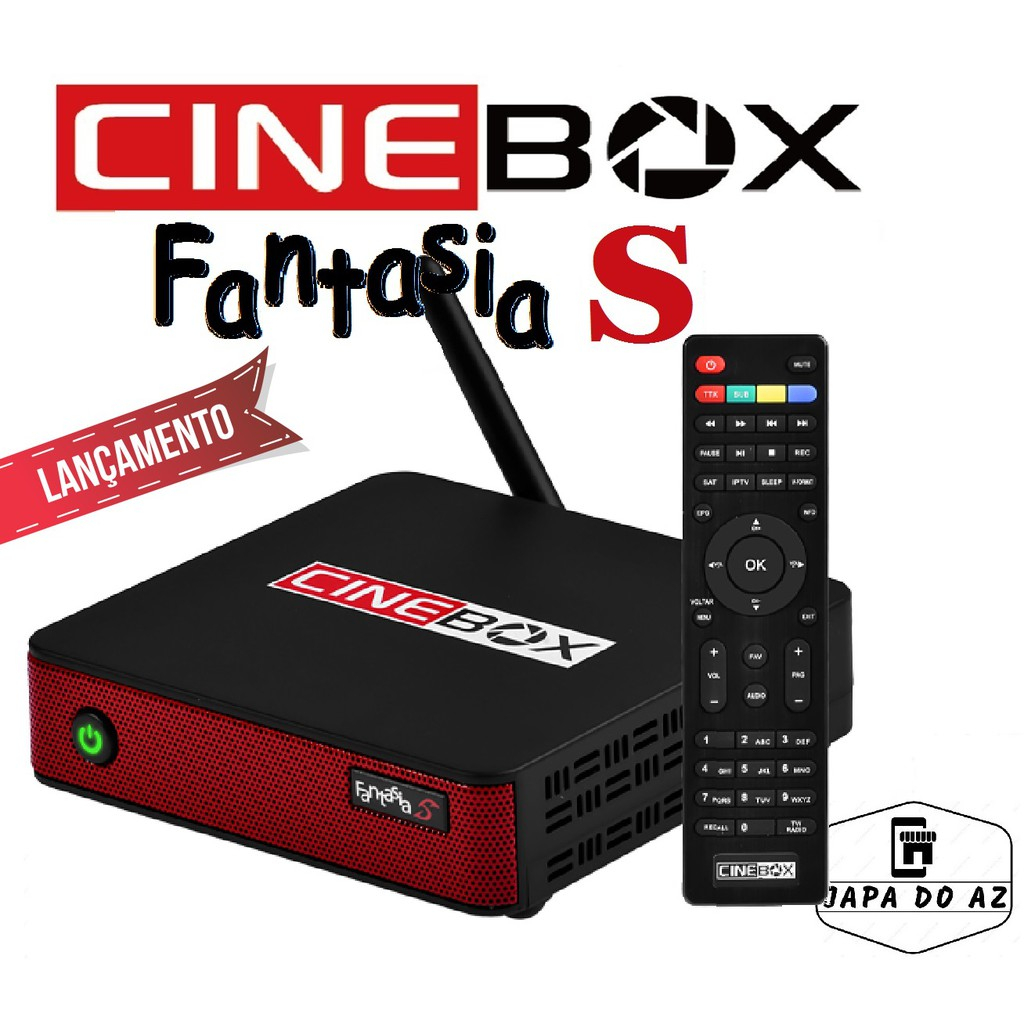 Receptor Cine~box Fantasia S2 | Shopee Brasil