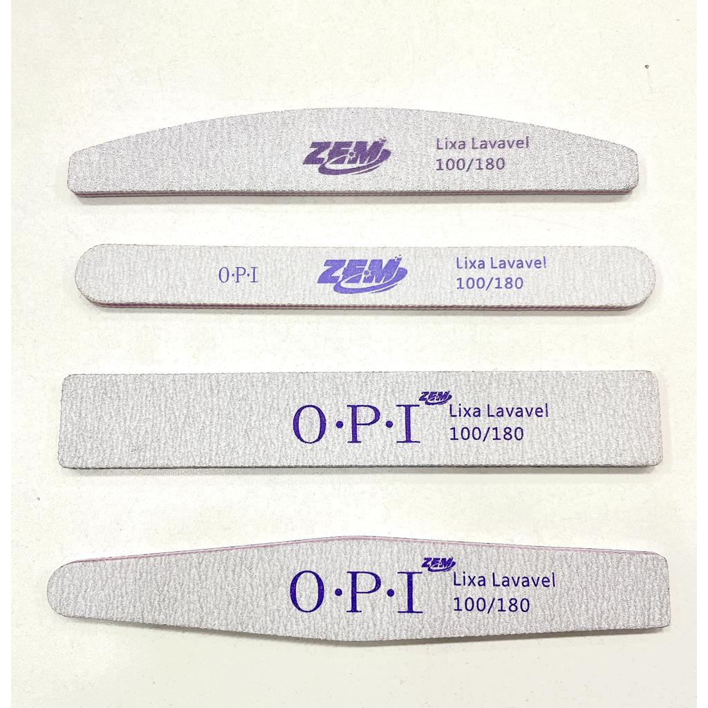 Lixa Banana/Boomerang/Caixa-ZEM 100/180 Unha Porcelana Acrygel Fibra ...