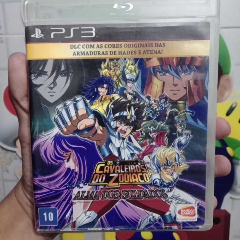 Os Cavaleiros Do Zodíaco Alma Dos Soldados Mídia Física Original Seminovo Para PS3 | Shopee Brasil