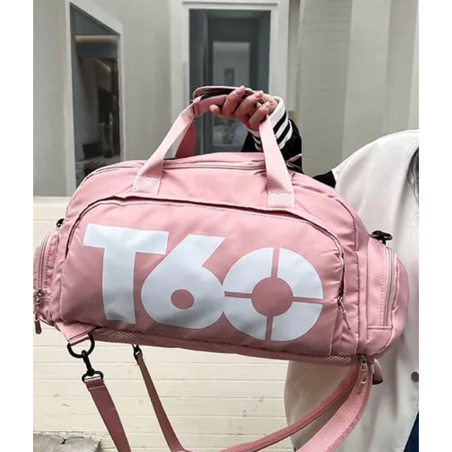 Mochila T60 Mala Esportiva Bolsa Costa Transversal Fitness Treino ...
