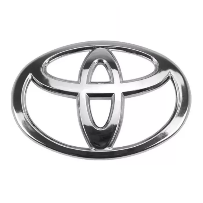 Novo Emblema Toyota Logo Cromado Da Grade Fielder 2005 2006 2007 2008 ...