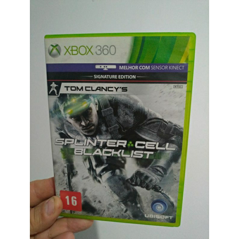 Jogo Xbox 360 Tom Clancy's Splinter Cell Blacklist original leia tudo ...