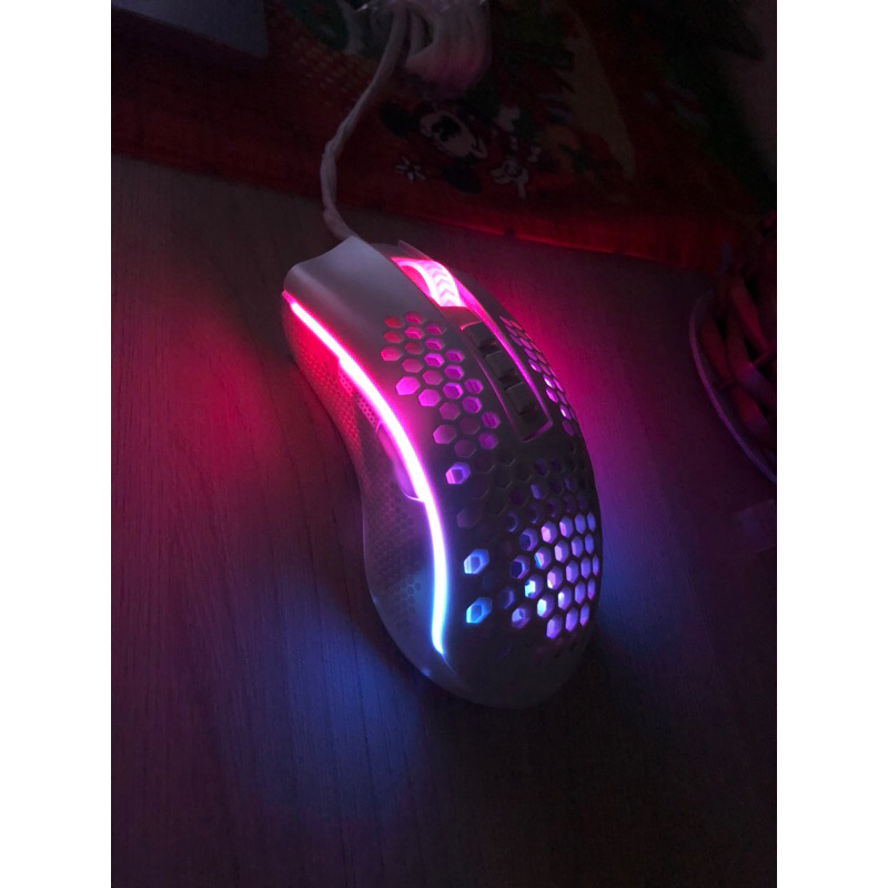 MOUSE GAMER REDRAGON STORM ELITE LUNAR WHITE | Shopee Brasil