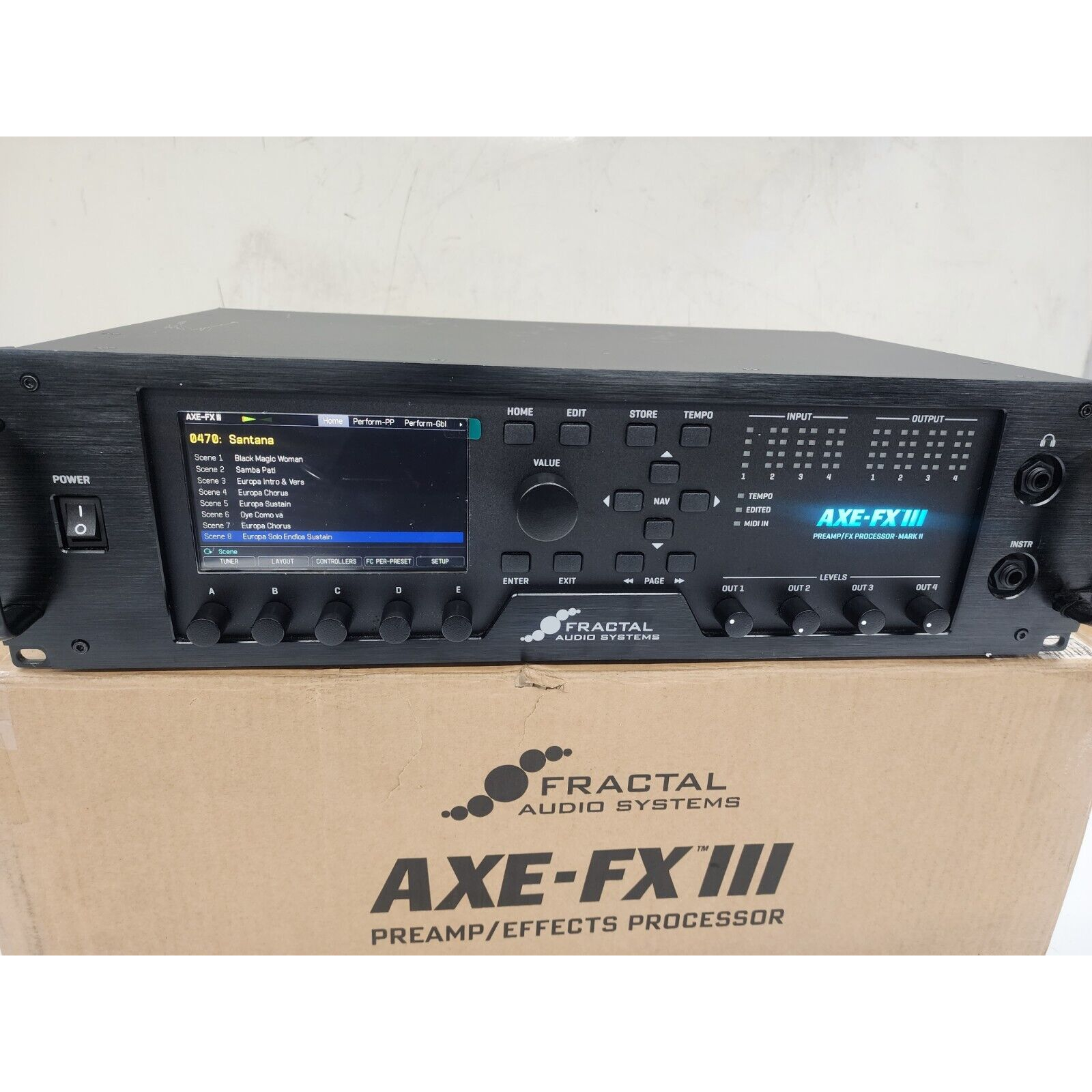 Novo Fractal Audio AXE FX III MKII Axe-Fx 3 MK2 | Shopee Brasil