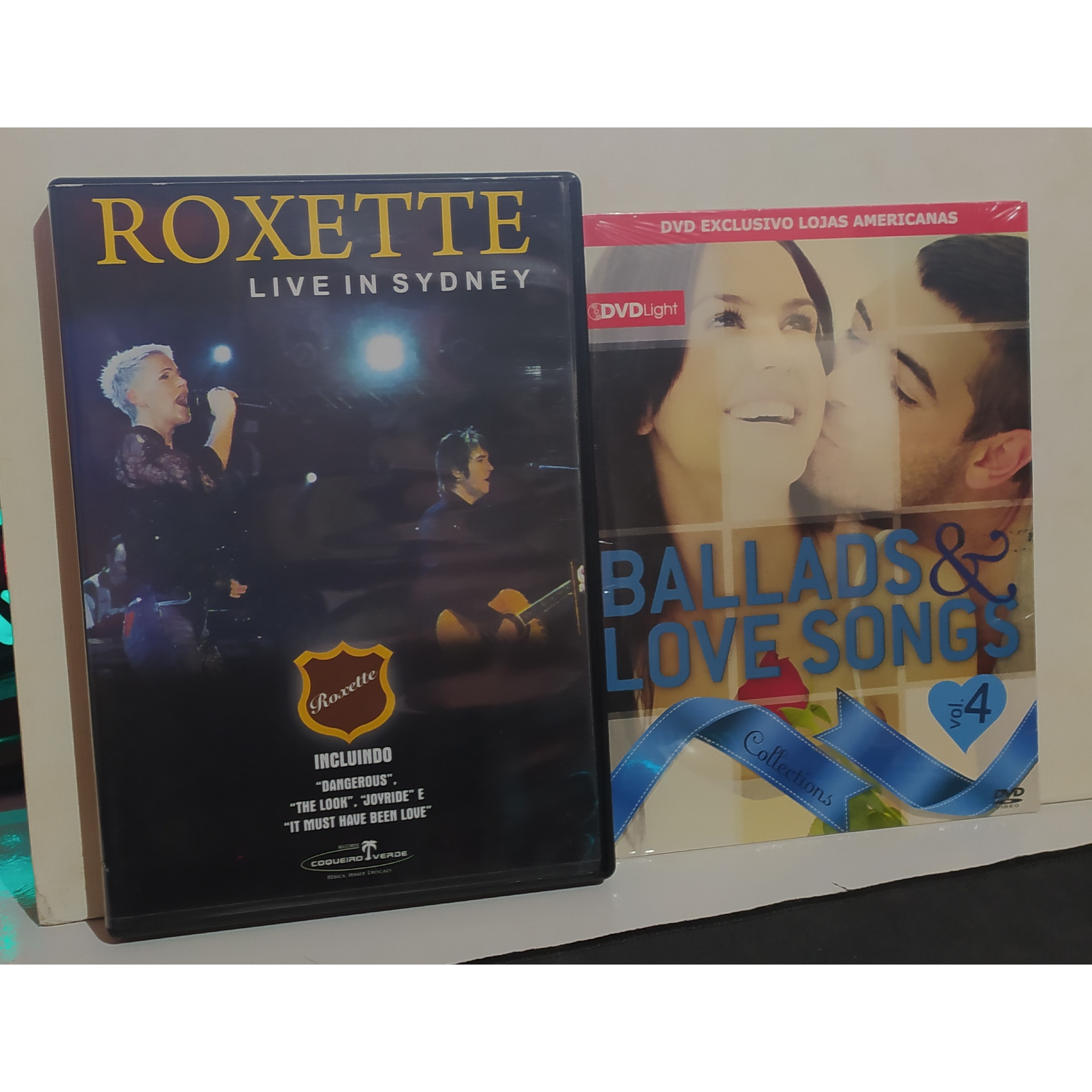 DVD ROXETTE LIVE IN SYDNEY - DVD Ballads e Love Songs - Collections ...