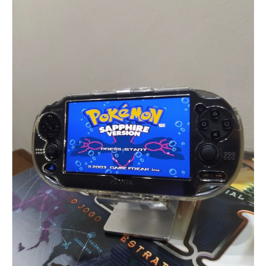 Ps Vita Fat Desbloqueado 128 Gb Lotado De Jogos E Emuladores Shopee Brasil